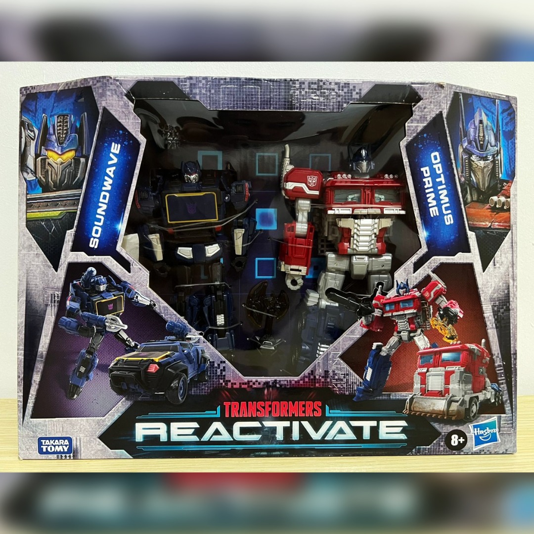 Optimus Prime and Soundwave - Transformers Reactivate, Hobbies & Toys ...