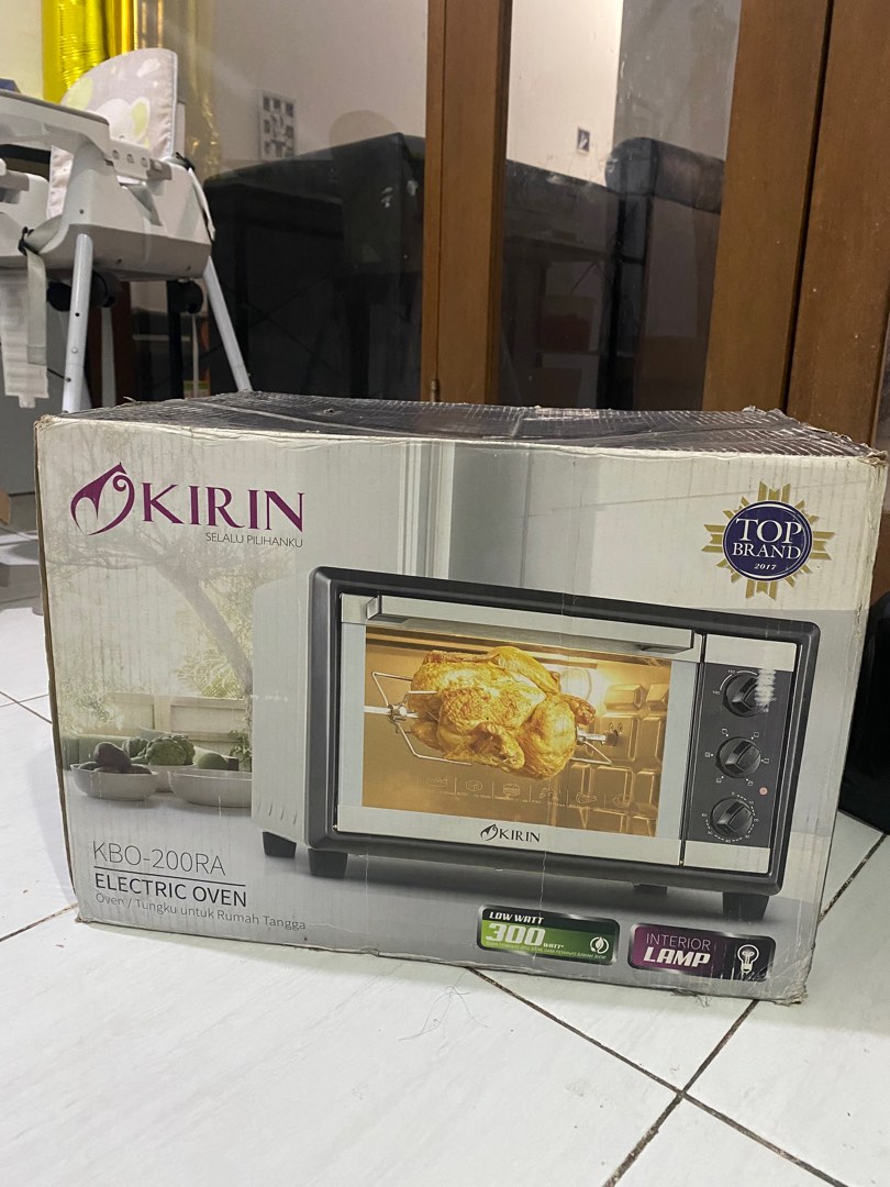 Oven Listrik kirin 20L, Kitchen & Appliances di Carousell