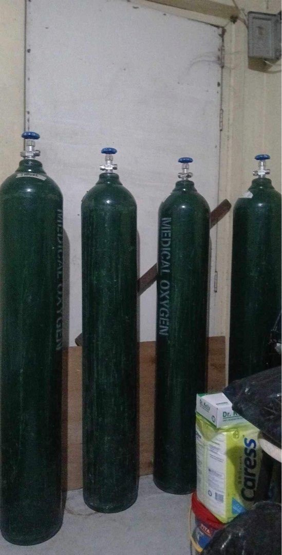 Oxygen Tank 50lbs full tank, Health & Nutrition, Medical Supplies ...