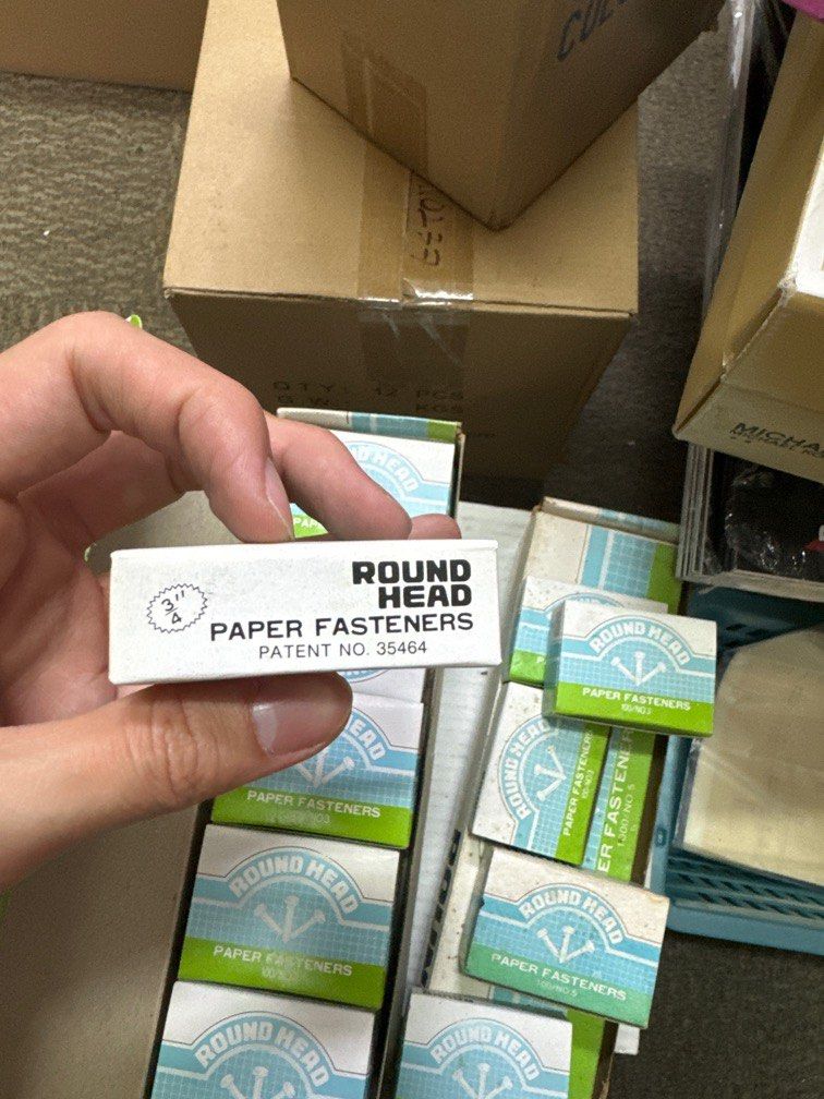 Paper Fasteners different sizes, Hobbies & Toys, Stationery & Craft ...