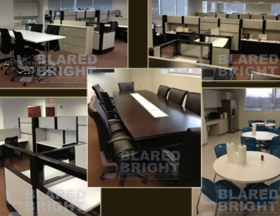 Partitions cubicle, table, round table, training table / DM for ...