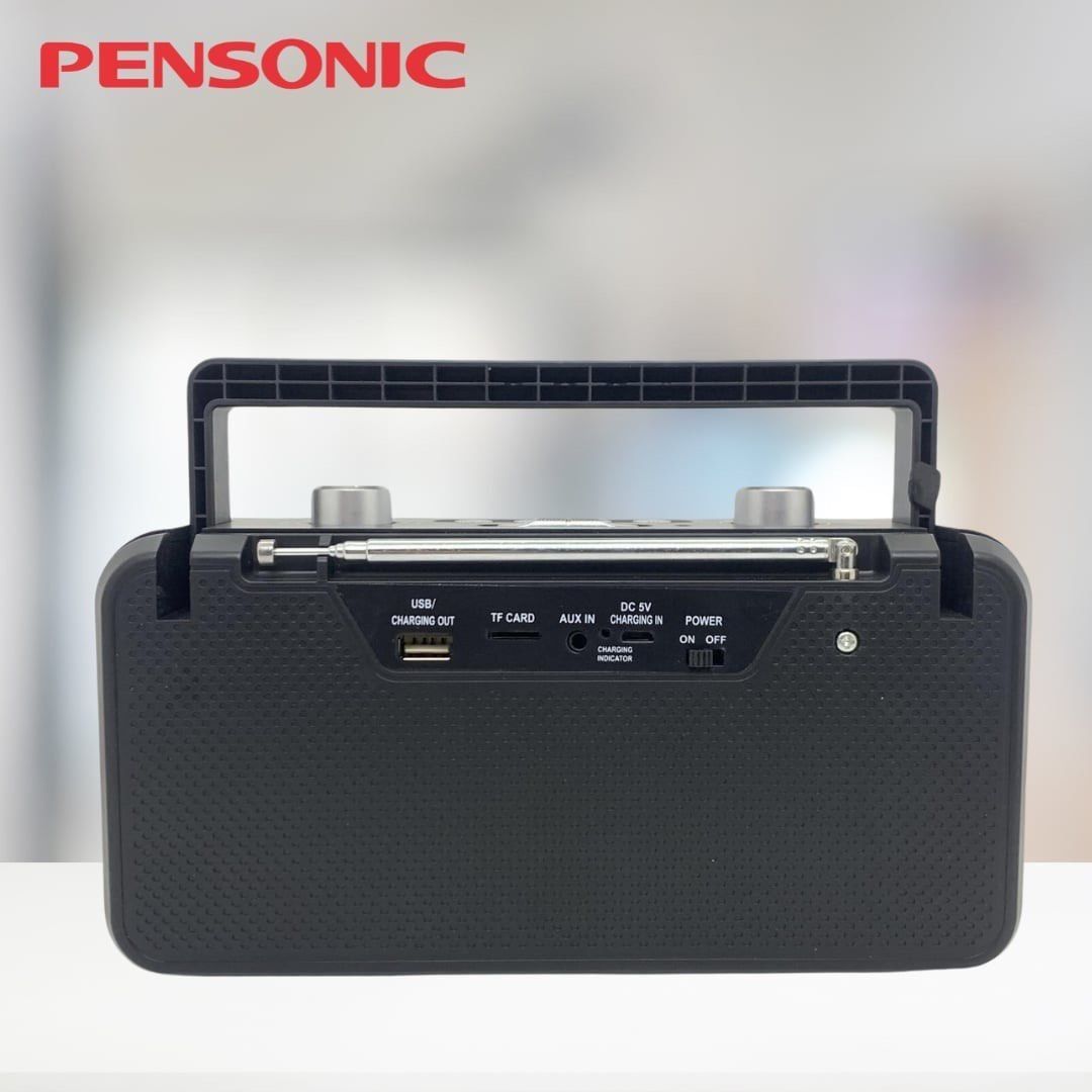 PENSONIC Microblast AM/FM Radio/Bluetooth/USB 50W Portable Wireless ...