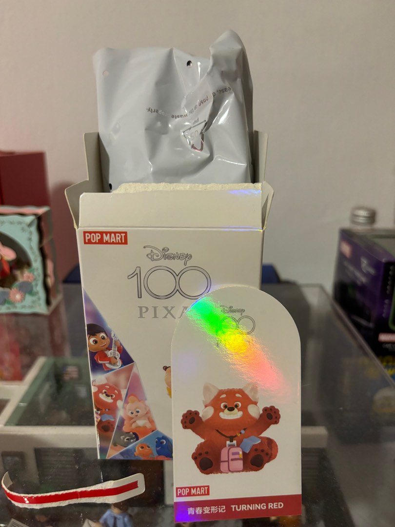 Pop mart Disney 100 Pixar series - turning red, Hobbies & Toys, Toys ...