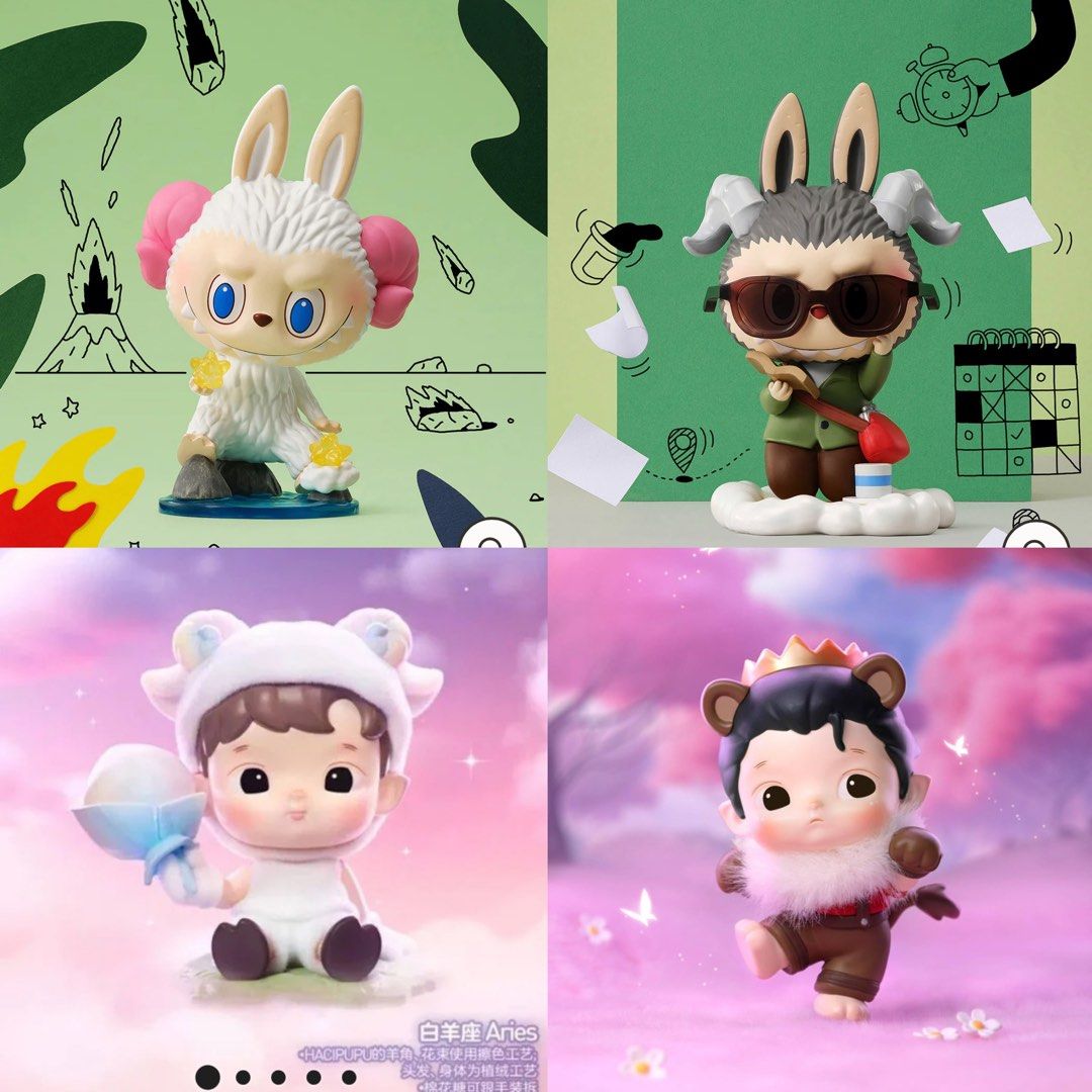 Popmart Blind Box - Hacipupu, Labubu, Toy Story, Sweet Bean, Inosoul ...