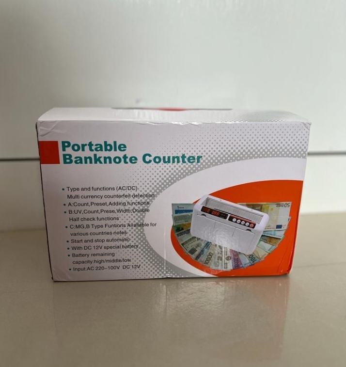 Portable Banknote Counter / Portable Currency Counter / Portable Money ...