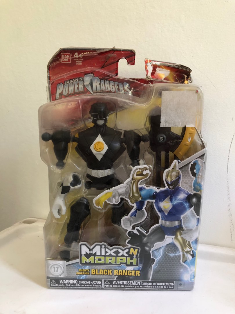 Power rangers mix n morph black ranger, Hobbies & Toys, Toys & Games on ...