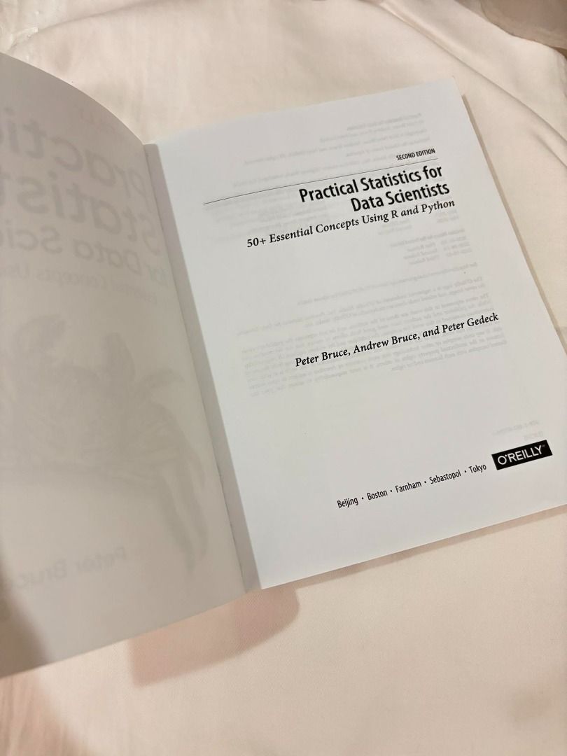 Practical Statistics for Data Scientists 50+ Essential Concepts using R ...