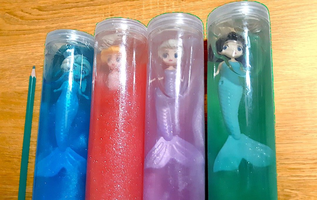 Princess Mermaid Slime for Kids Frozen Ana Elsa Slime, Hobbies & Toys ...