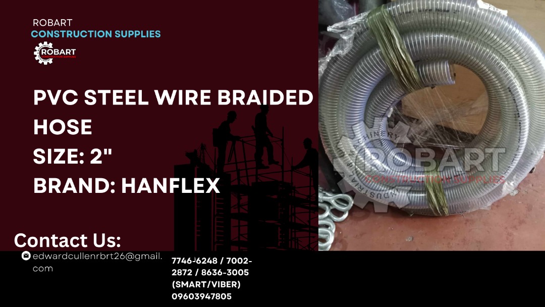 PVC Steel Wire Braided, Commercial & Industrial, Construction ...