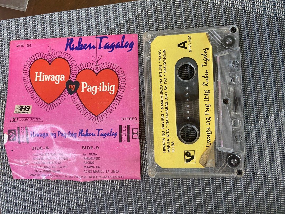RUBEN TAGALOG - Hiwaga ng Pag-Ibig - OPM Vintage Rare Music Album ...