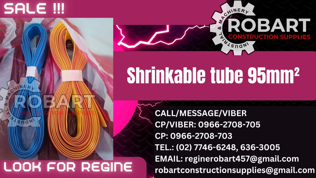 Shrinkable tube 95mm², Commercial & Industrial, Construction Tools ...