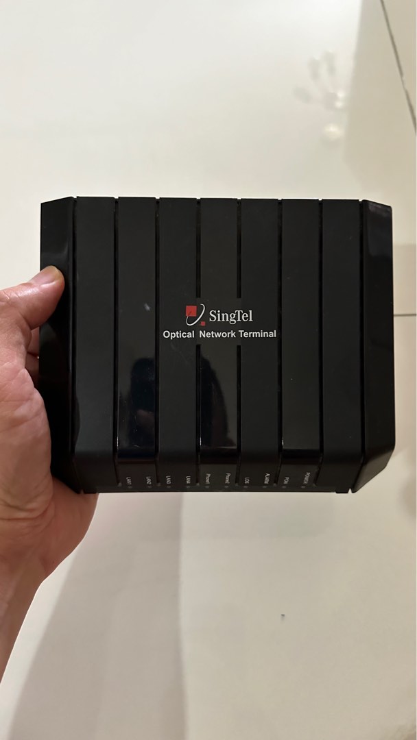SingTel Optical Terminal box (fibre), Computers & Tech, Parts ...