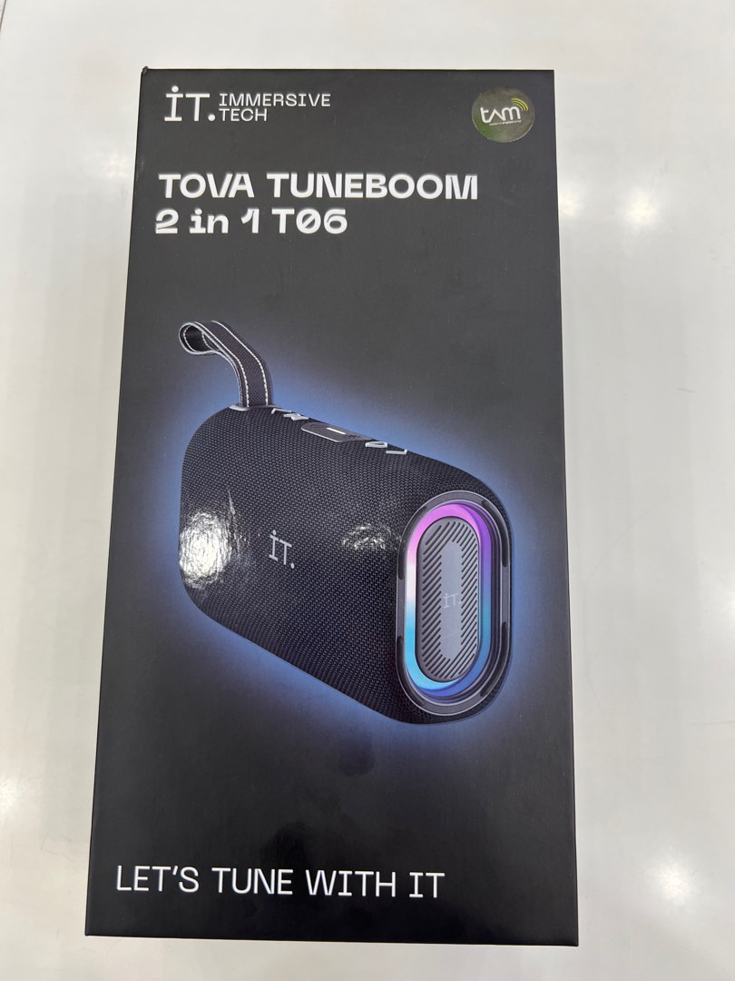 Speaker immersive tech tova tuneboom 2in1 2 in 1 T06 wireless speaker, Elektronik, Audio di ...