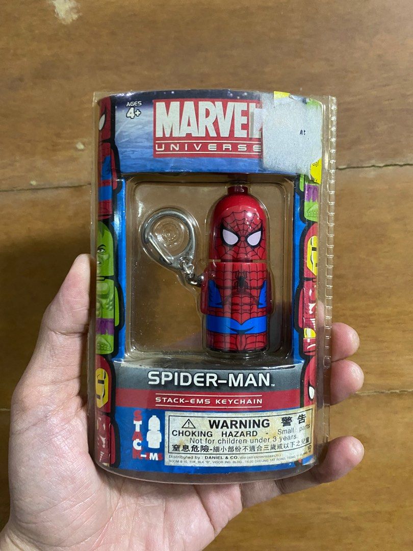 Spider man keychain, Hobbies & Toys, Toys & Games on Carousell