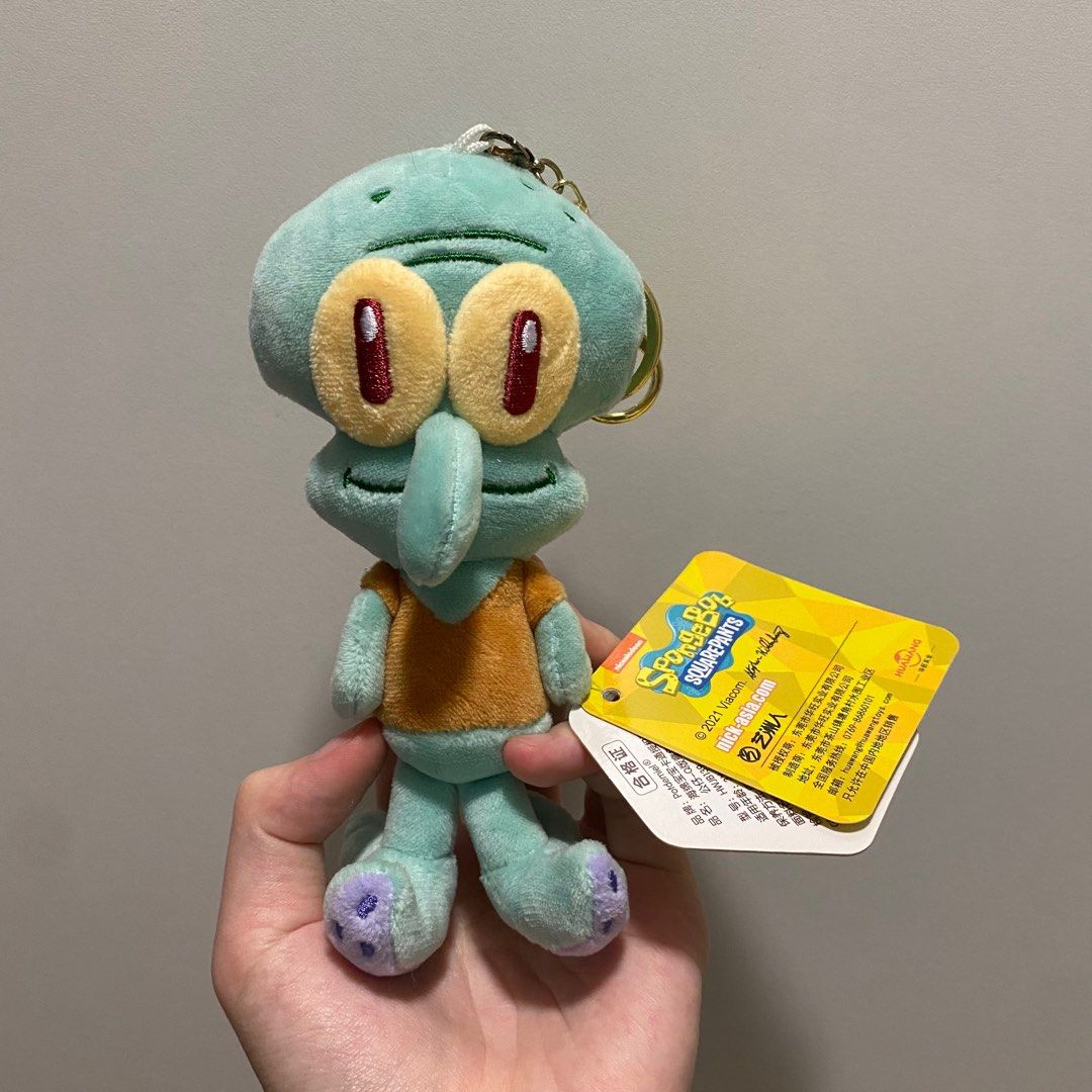 spongebob squidward keychain, Hobbies & Toys, Toys & Games on Carousell