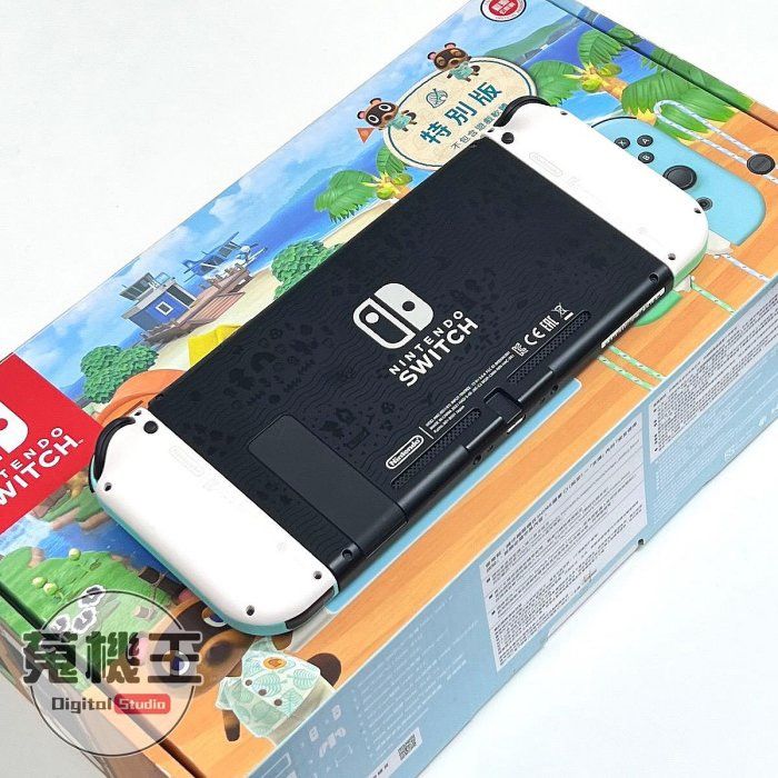 【蒐機王】Switch 電力加強版 動物森友會 特別版 遊戲主機 95%新 綠藍色【歡迎舊3C折抵】C8581-6, 電玩遊戲相關, 電玩主機, Nintendo 任天堂在旋轉拍賣