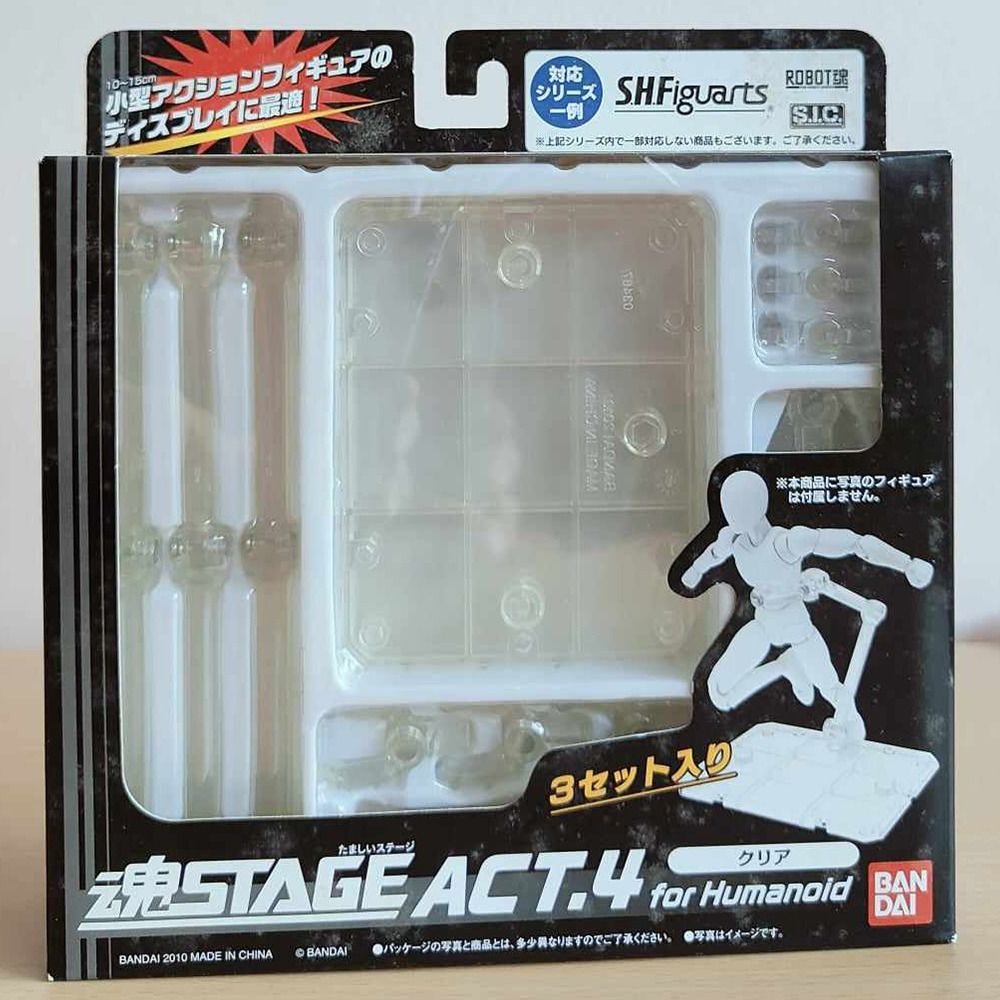 Tamashii Stage ACT.4 for Humanoid Clear, Hobbies & Toys, Toys & Games ...