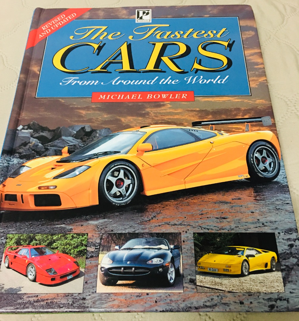 The Fastest Cars from Around the World (hard bound), Hobbies & Toys ...