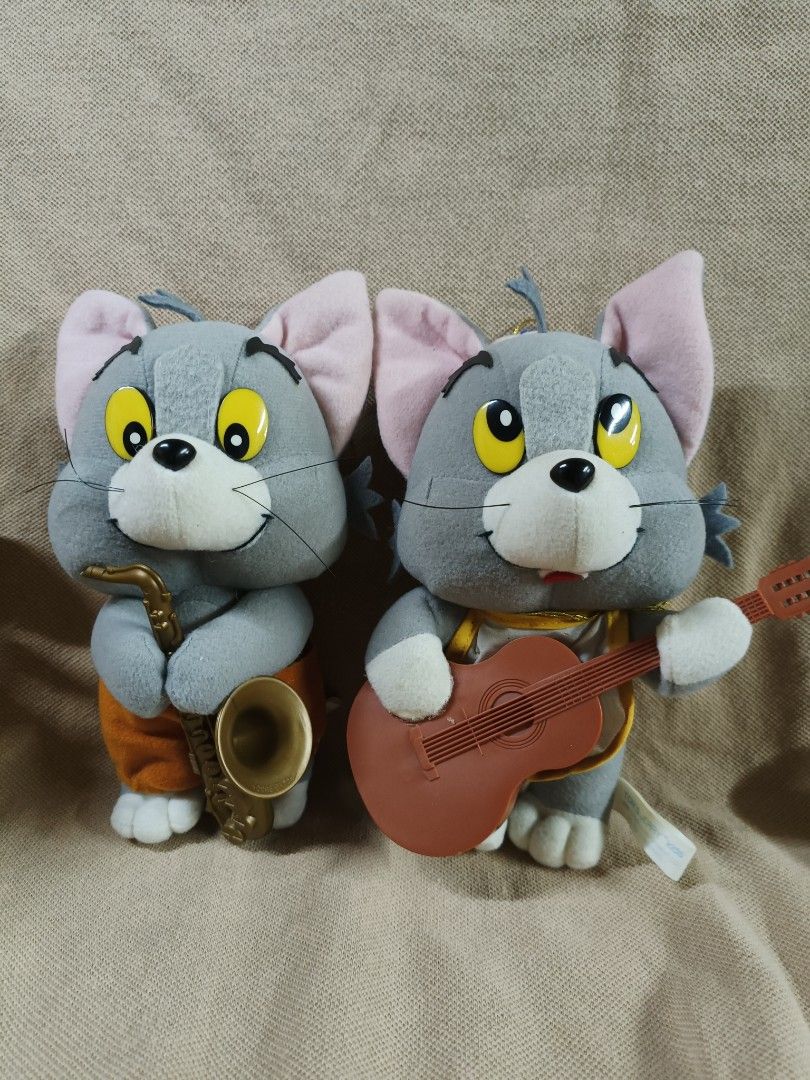 TOM AND JERRY Plush toys Set with Tuffy/Nibbles, Hobbies & Toys, Toys ...