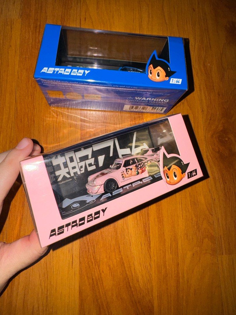 Toy Qube X DPLS Astro Boy RWB Porsche Blue & Pink MDX Exclusive ...