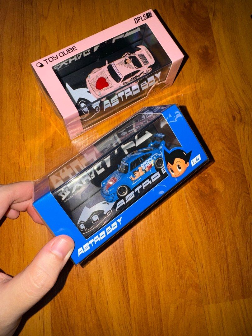 Toy Qube X DPLS Astro Boy RWB Porsche Blue & Pink MDX Exclusive ...
