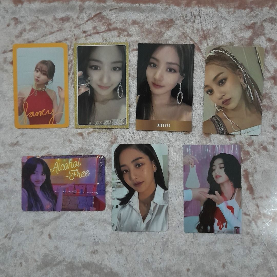 Twice Jihyo Photocards (Assorted, Tingi), Hobbies & Toys, Memorabilia ...