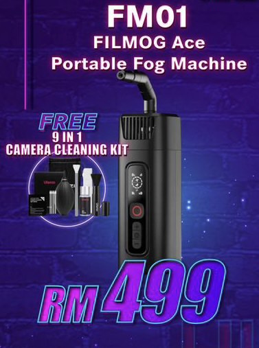 Ulanzi FM01 FILMOG Ace Portable Fog Machine R001, Photography, Photography Accessories, Other ...