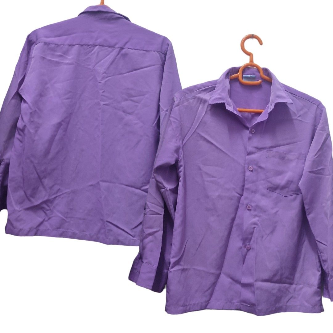 Uniform sekolah purple, Babies & Kids, Babies & Kids Fashion on Carousell