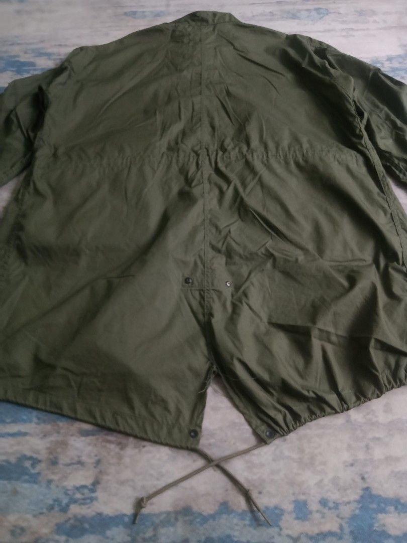 US ARMY PARKA FISHTAIL OLIVE DRAB GREEN OG OD 107 OG-107 M65 MODS ...