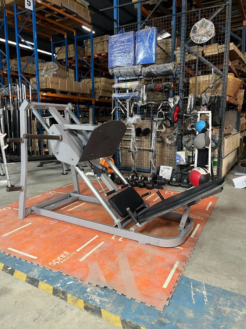Used Leg Press Machine Plate Loaded, Sports Equipment, Other Sports ...