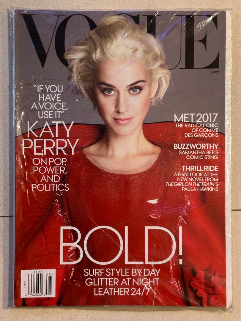 Vogue Magazine Katy Perry, Hobbies & Toys, Books & Magazines, Magazines ...
