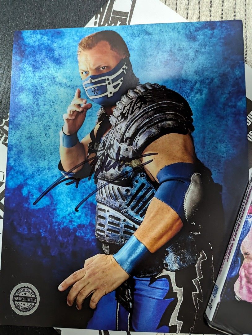 WWE/AEW Wrestling Autograph Poster & DVD, Hobbies & Toys, Memorabilia ...