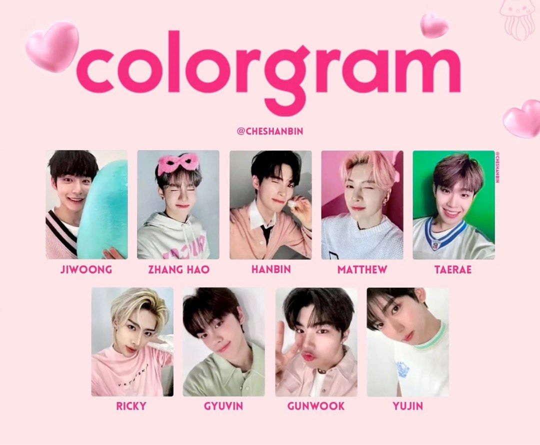 ZEROBASEONE ZB1 COLORGRAM POB PHOTOCARD PC, Hobbies & Toys, Collectibles & Memorabilia, K-Wave ...