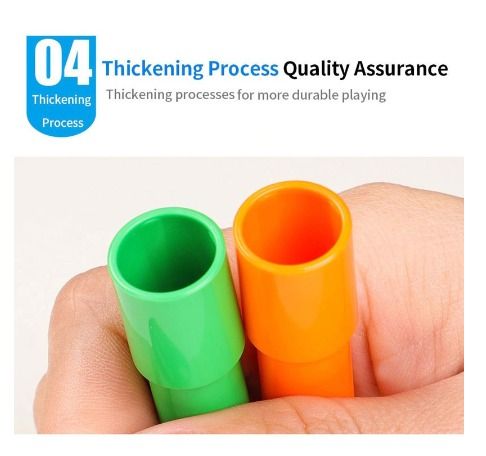 102pcs Pipes & Joints Building Blocks Construction Sets Interlocking ...