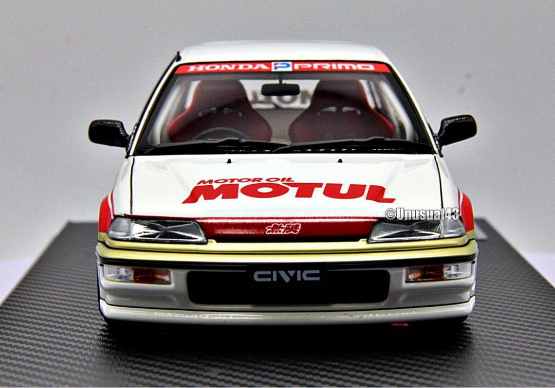 1/18 Ignition Model Honda Civic EF9 SiR Motul Livery, Hobbies & Toys ...