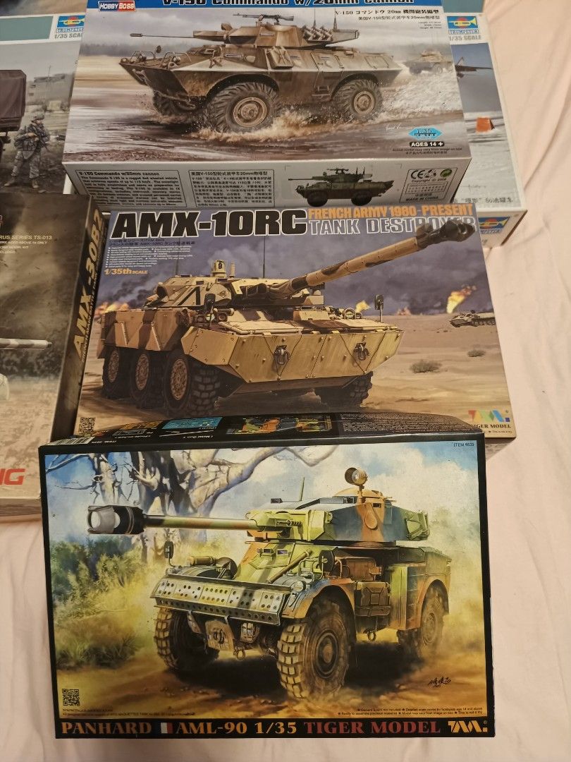 1/35 scale Armour model tanks & Arm. Cars, Hobbies & Toys, Toys & Games ...