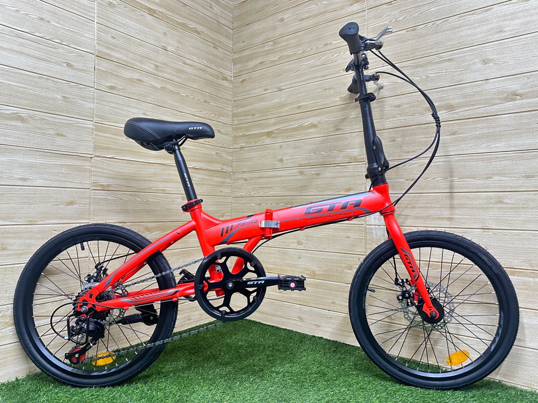 20" Foldie 7s Disc GTA FS-R3, Sports Equipment, Bicycles & Parts ...