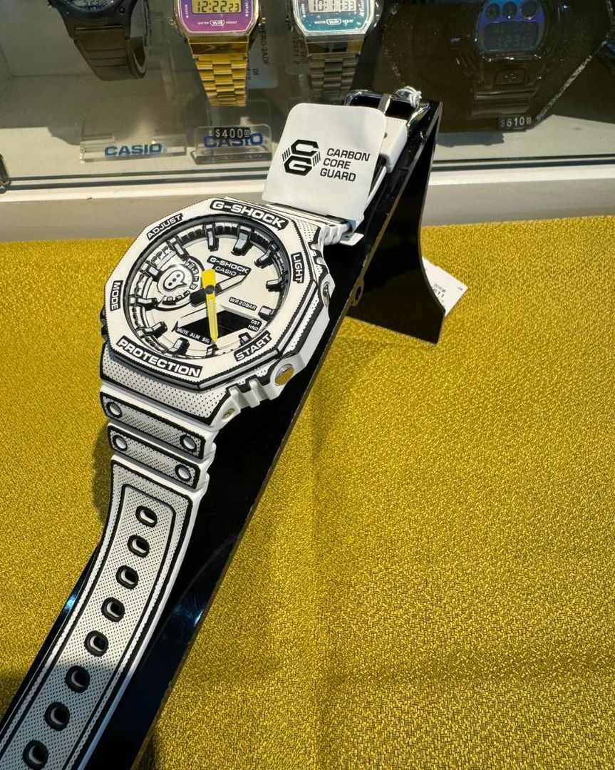 佐敦門市 100% 全新 Casio G-Shock GA-2100MNG-7A GA-2100MNG GA-2100 白色 White 漫畫 ...