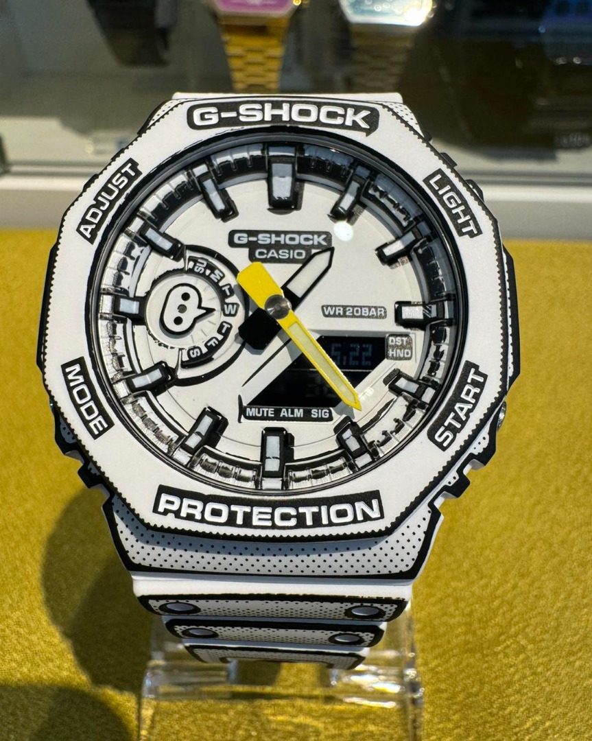 佐敦門市 100% 全新 Casio G-Shock GA-2100MNG-7A GA-2100MNG GA-2100 白色 White 漫畫 ...