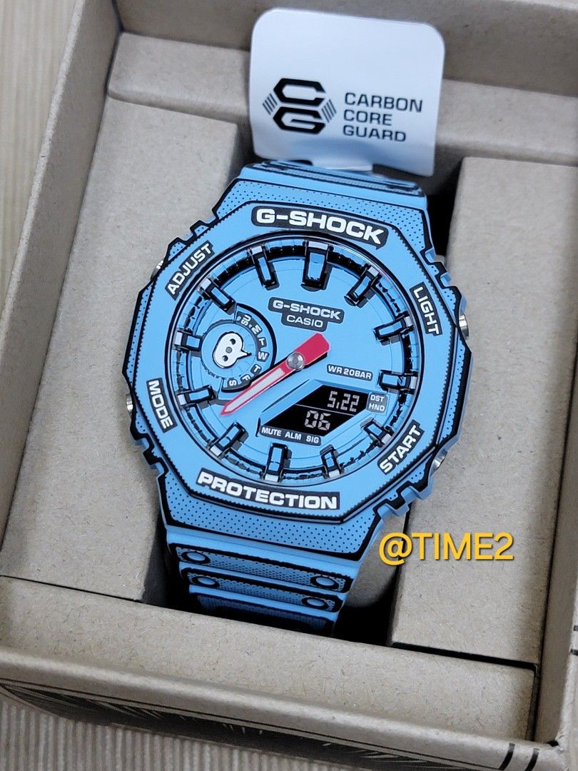 現貨 日本版 日本漫畫插圖藝術 插畫風格 Gshock Manga Theme GA-2100MNG-2A GA2100MNG-2A GA-2100 GA2100 特別版 Speical ...