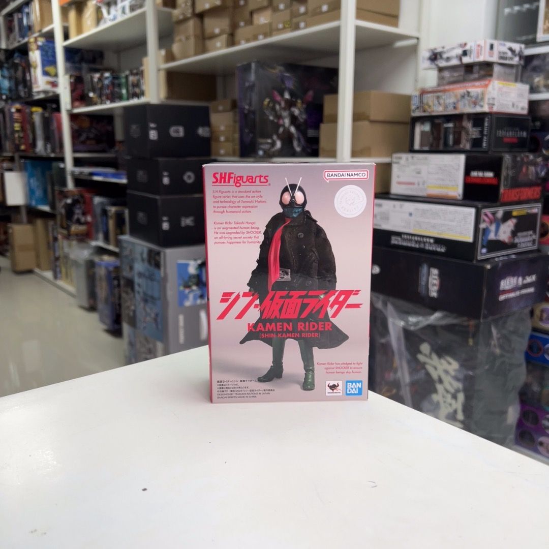 done [放得高搵鬍鬚] 不二不議 SHF Shin Masked Rider 新 真幪面超人, 興趣及遊戲, 玩具 & 遊戲類 ...