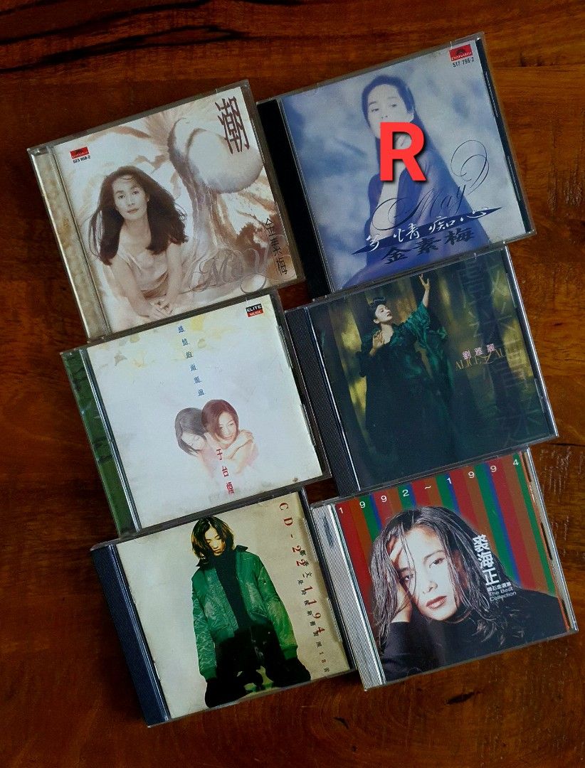 女歌手 CD 专辑 Female artistes CD albums, Hobbies & Toys, Music & Media, CDs ...