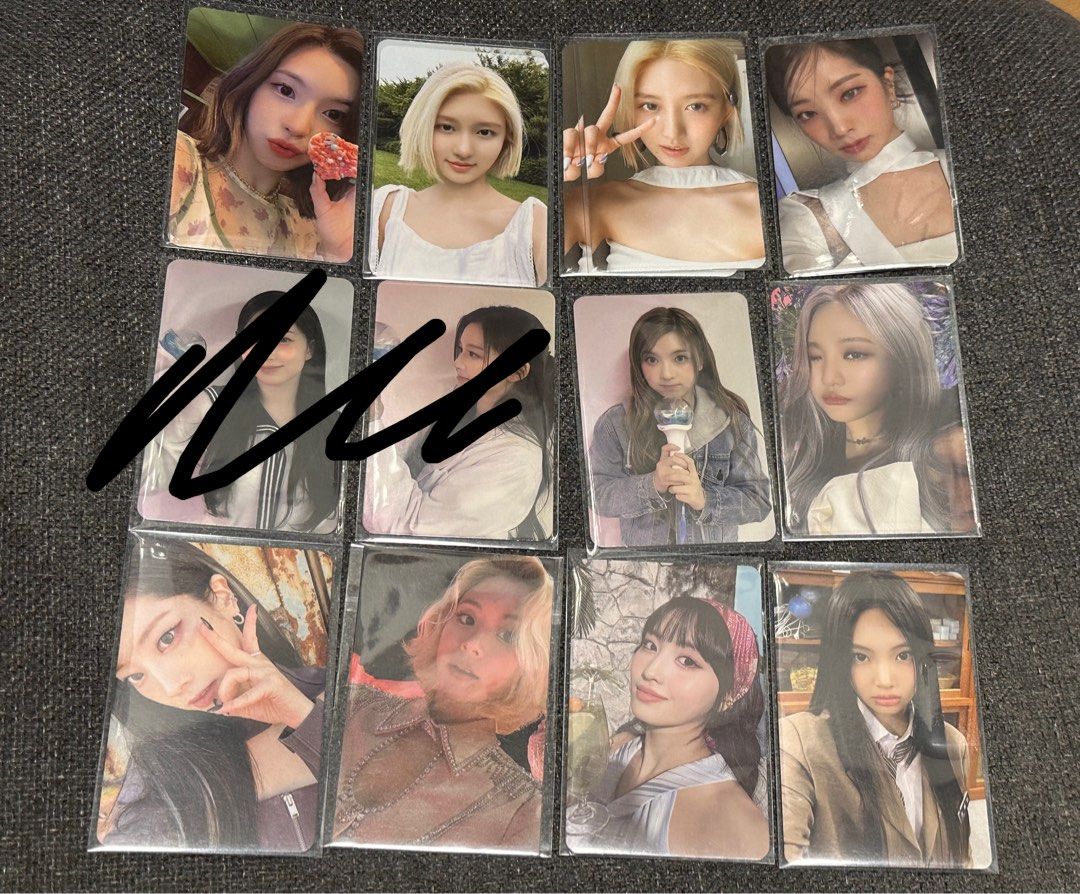 女團 twice nmixx ive newjeans小卡, 興趣及遊戲, 收藏品及紀念品, 韓流 - Carousell