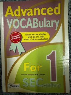 Advanced Vocabulary English Sec 1, Hobbies & Toys, Books & Magazines ...