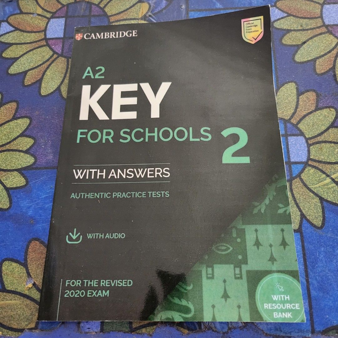 Brand New AEIS English Exam A2 Key workbook with answer key, Hobbies ...