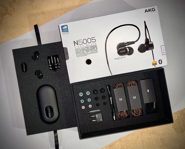 AKG N5005 發燒耳機 美水 全新 現貨 藍牙耳機, 音響器材, 耳機 - Carousell