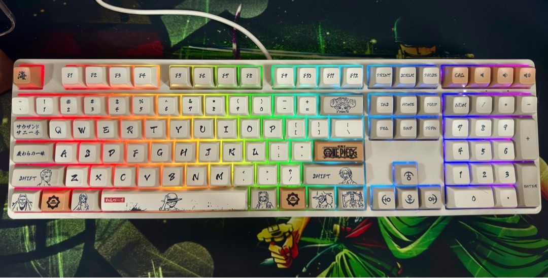 Akko One Piece Calligraphy 5108 RGB Mechanical Keyboard, Computers ...