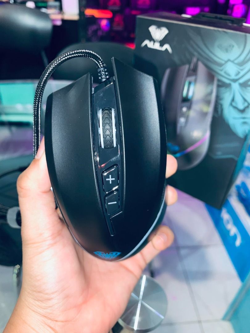 Aula F805 Wind Gaming Mouse Rainbow Backlight Black, Computers & Tech ...