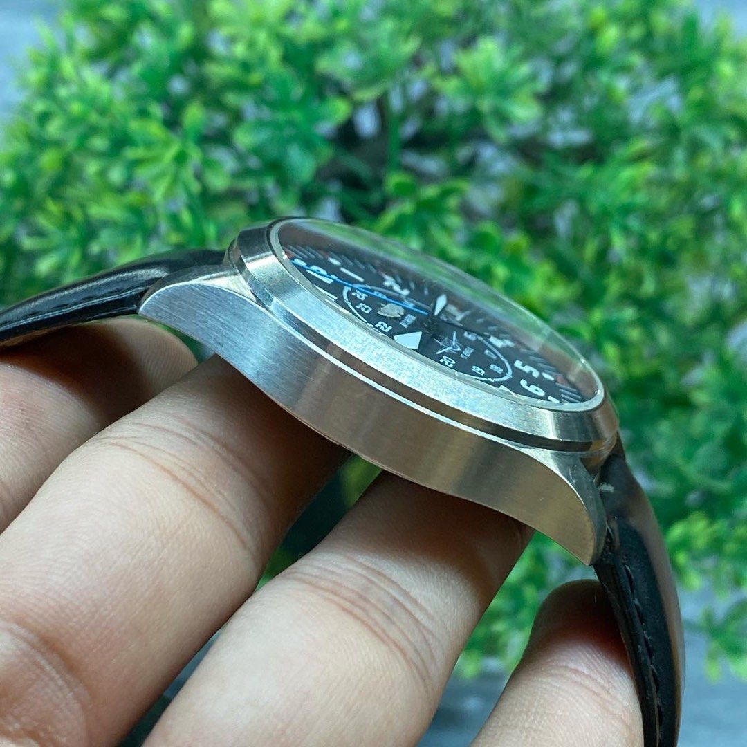 Aviator Poljot limited edition Manual Winding 40mm, Fesyen Pria, Jam ...