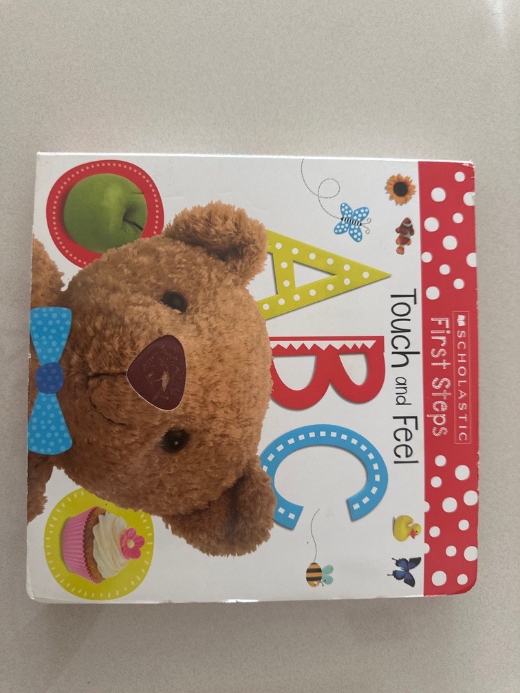 Baby touch and feel ABC board book - Scholastic First Steps, Hobbies ...